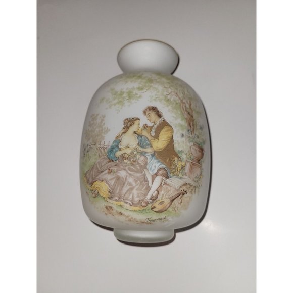 Accents | Antique Courting Couple Fragonard Victorian European Milk ...